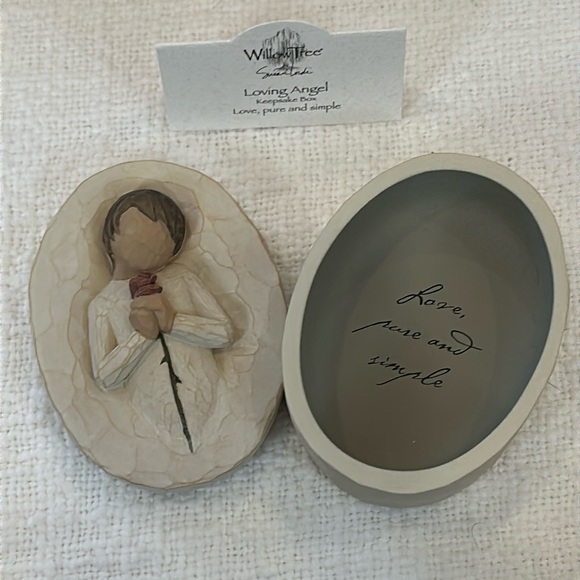 Willow Tree | Accents | Willow Tree Loving Angel Keepsake Box Demdaco ...